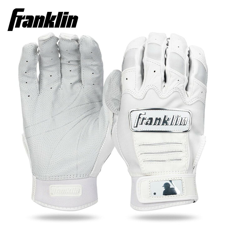 ★Franklin★ ＜商品説明＞ Franklin Sportsで最も人気の高いCFX Proシリーズのバッティンググローブです。MLB公式採用モデルとして多くのプロ選手に使用されており、プレミアムデジタルカブレッタレザーを採用した手のひ...