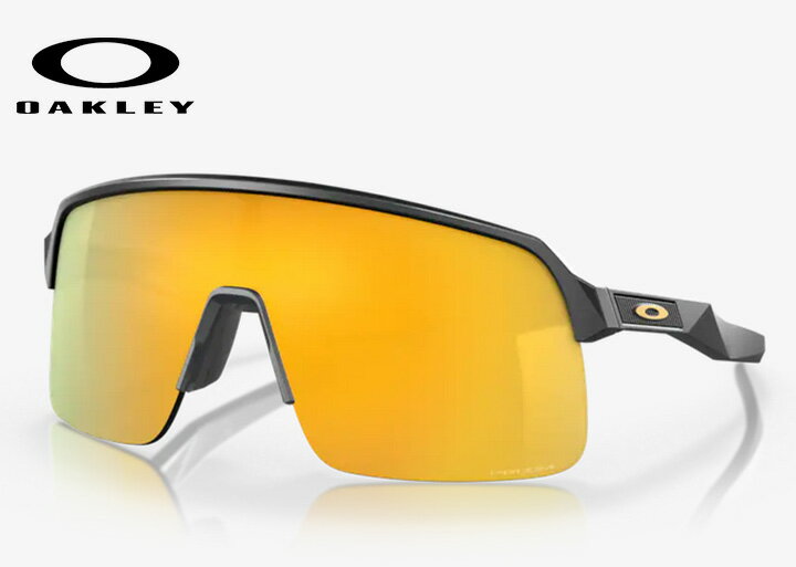 ★オークリー OAKLEY★ マットカーボン/プリズム24K Matte carbon/Prizm 24k Sutroファミリーは、より広い視野を確保するために、人気のスタイルのセミリムレスバージョンで拡大します。都会のサイクリストの日常生...