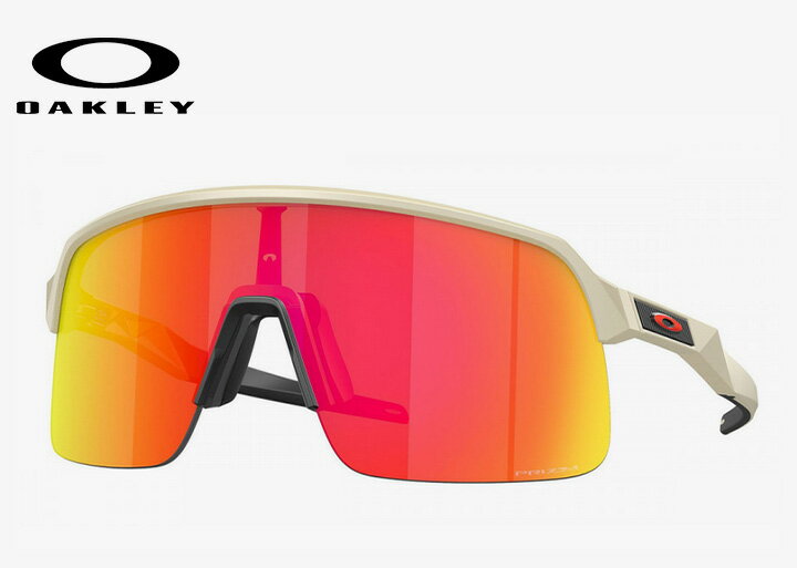 ★オークリー OAKLEY★ マットサンド/プリズム・ルビー Matte sand／Prizm ruby Sutroファミリーは、より広い視野を確保するために、人気のスタイルのセミリムレスバージョンで拡大します。都会のサイクリストの日常生活...