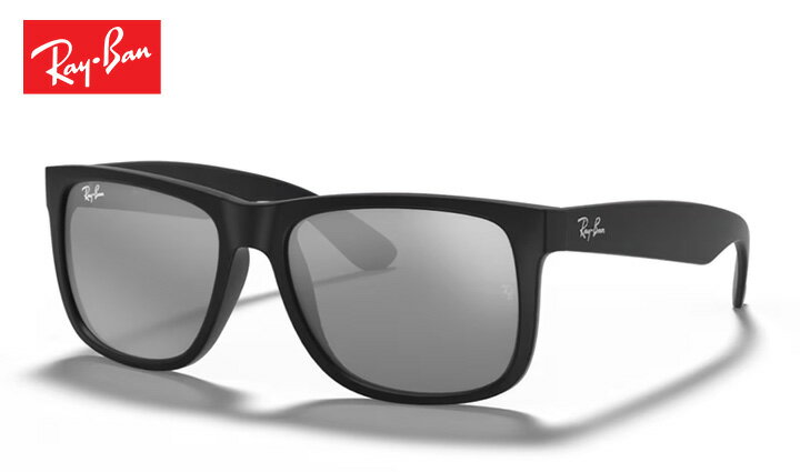★Rayban レイバン★ JUSTIN COLOR MIX ジャスティンカラーミックス Ray-Banの定番「Justin（ジャスティン）」シリーズの中でも、特に目を引く人気モデル。 マットなブラックラバーフレームに、鮮やかなレッドミラー...