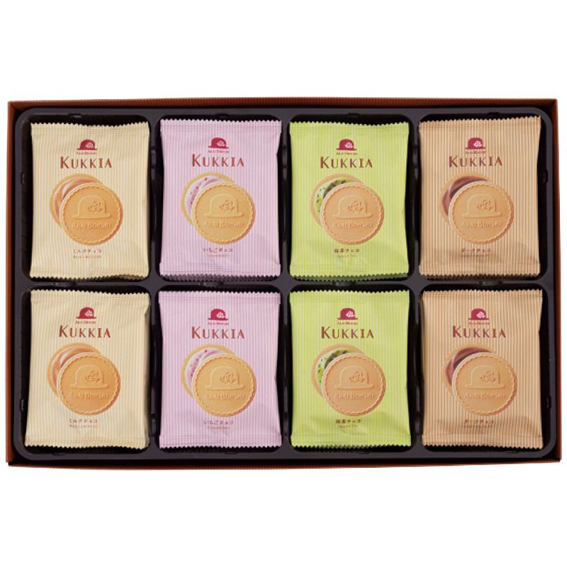 　ギフトサービスについて■商品名:クッキア32枚入■商品説明:クッキア(ミルク・ダーク・いちご・抹茶各8枚)・賞味期間/製造日より常温約270日・[日本製]・【卵・乳成分・小麦・大豆・アーモンド】■箱サイズ:36.8×24.5×5cm・80...