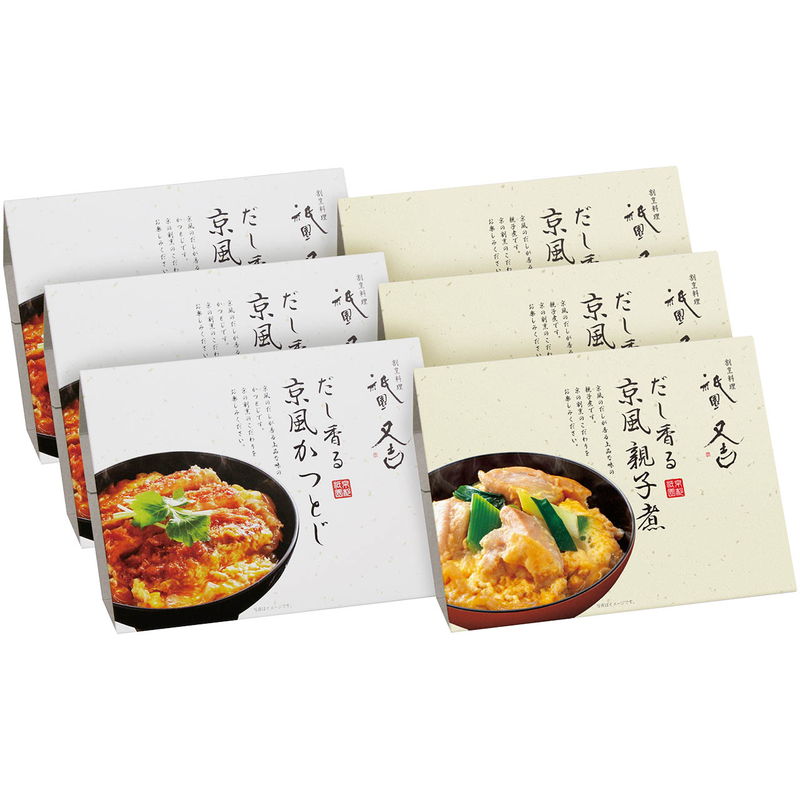 電子レンジで温めるだけで、人気割烹の味が手軽に楽しめます。出汁の香りがたまらない、優しい味わいのかつとじと親子煮のセットです。丼の具として、食卓を飾るもう一品として、お好みでお楽しみいただけます。■商品名:だし香る京風かつとじ・親子煮■商品...
