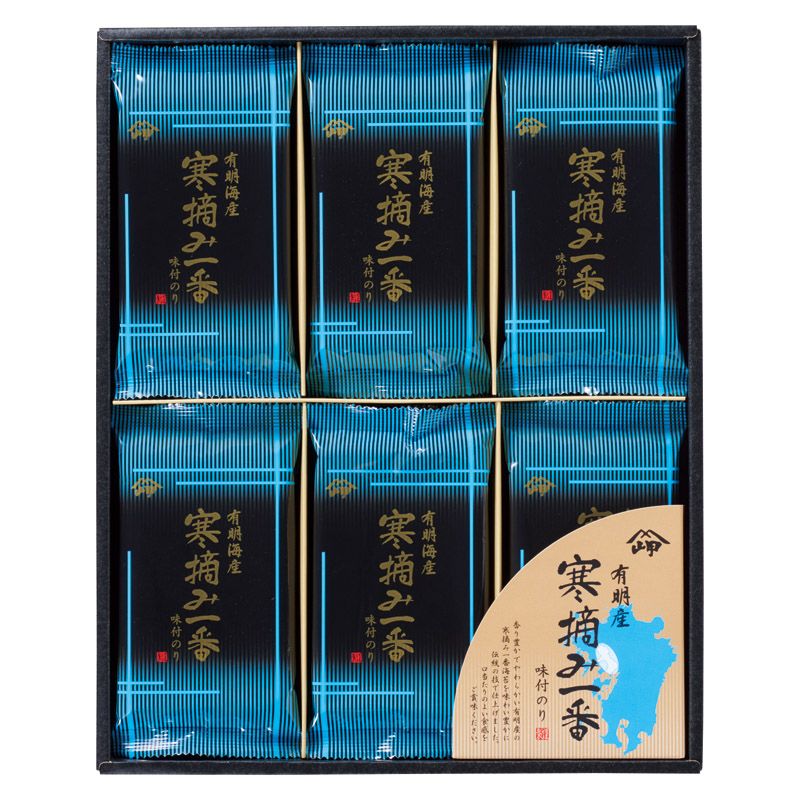 　ギフトサービスについて香り豊かでやわらかい有明産の寒摘み一番海苔を味わい豊かに伝統の技で仕上げました。口当たりのよい食感を味わっていただけます。香り豊かでやわらかい有明産の寒摘み一番海苔を味わい豊かに伝統の技で仕上げました。口当たりのよい...