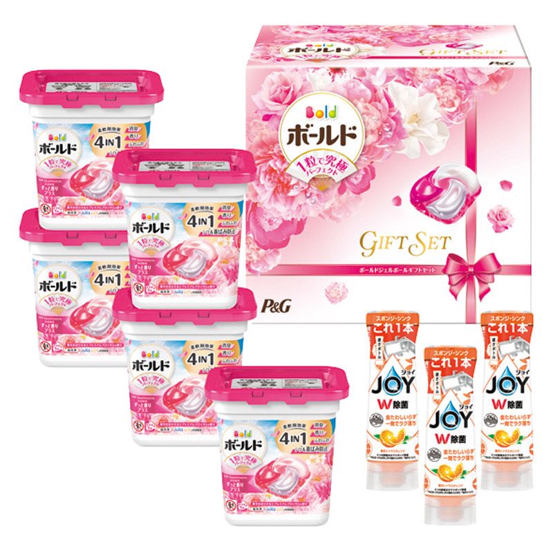　ギフトサービスについて■メーカー:P&amp;G■商品名:ボールドジェルボールギフトセット■セット内容:セット内容/ボールドジェルボール4D華やかプレミアムブロッサムの香り(11個)×5、除菌ジョイコンパクト贅沢シトラスオレンジの香り逆さ...