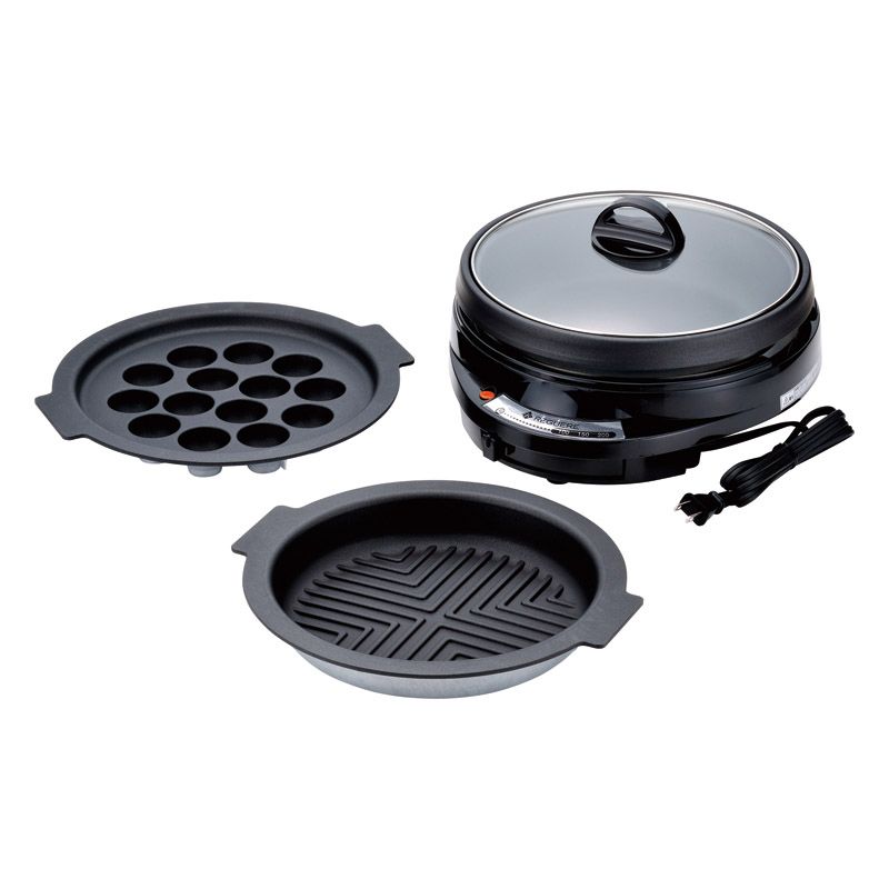 　ギフトサービスについて■メーカー:レギュールII■商品名:グリルパン3点セット■材質:本体:ポリプロピレン、プレート(グリル・焼肉・たこ焼き):アルミニウム合金(フッ素樹脂加工)、蓋:強化ガラス■セット内容:セット内容/本体(28×31....