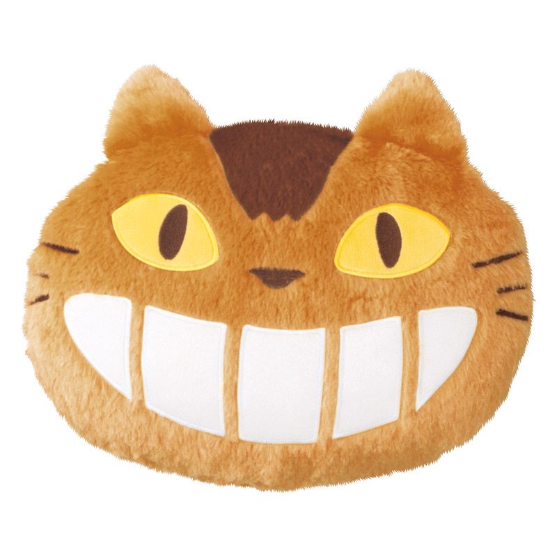 　ギフトサービスについてネコバス型のダイカット低反発クッションです。低反発・アップリケ刺繍■メーカー:となりのトトロ■商品名:おばけネコバス ダイカットクッション■サイズ:約35×24.5cm(耳部分含めず)■容量:0kg■材質:カバー側地...