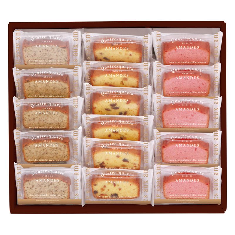 　ギフトサービスについて■メーカー:井桁堂■商品名:アーモンドリッチパウンド16個入■セット内容:フルーツ×6、アールグレイ・ストロベリー×各5■箱サイズ:29×32×5.2cm■賞味期限:常温120日■アレルゲン:卵・乳・小麦■品番:AP...