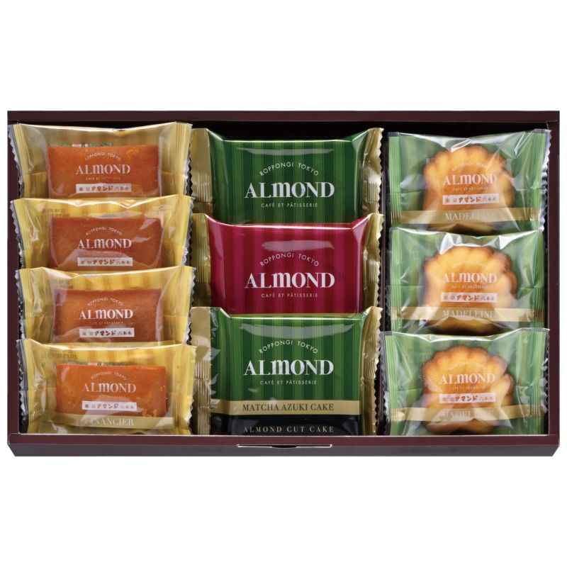 　ギフトサービスについて洋菓子喫茶店のパイオニアとして知られる六本木アマンドのスイーツセットです。香ばしさと甘さのバランスにこだわった上質な焼き菓子をメモリアルギフトとしてアソートしました。どこか懐かしくて、世代を超えて喜ばれるギフトです。...