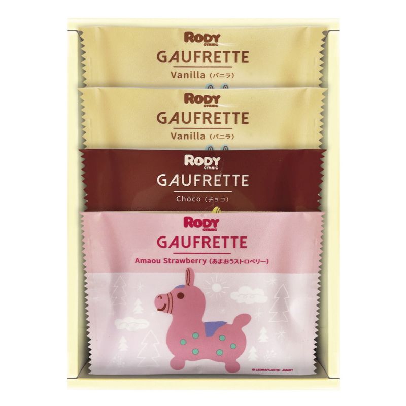 　ギフトサービスについてあまおう苺・チョコバニラの3種類の味が楽しめるゴーフレットの詰合せ。■商品名:3種類のゴーフレット詰合せボックス■メーカー品番:RGFT-05■温度帯:常温■賞味期間:180日間■商品内容:ゴーフレット(あまおう苺・...