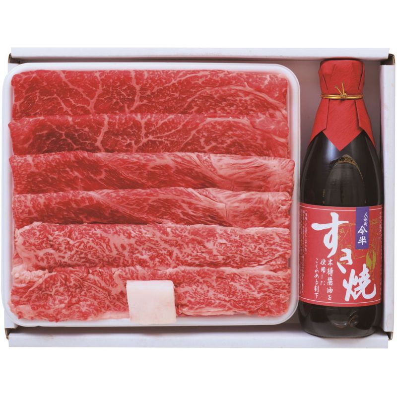 松阪牛赤身の柔らかさ、脂の甘み、とろけるような食感、焼いた時の香りは食欲をそそります。肉の芸術品とも呼ばれる松阪牛東京の名店「今半」のすき焼き割下でさっぱりとした味わい、コクのあるすき焼きをご堪能ください。■商品名:松阪牛すき焼き食べ比べ&...