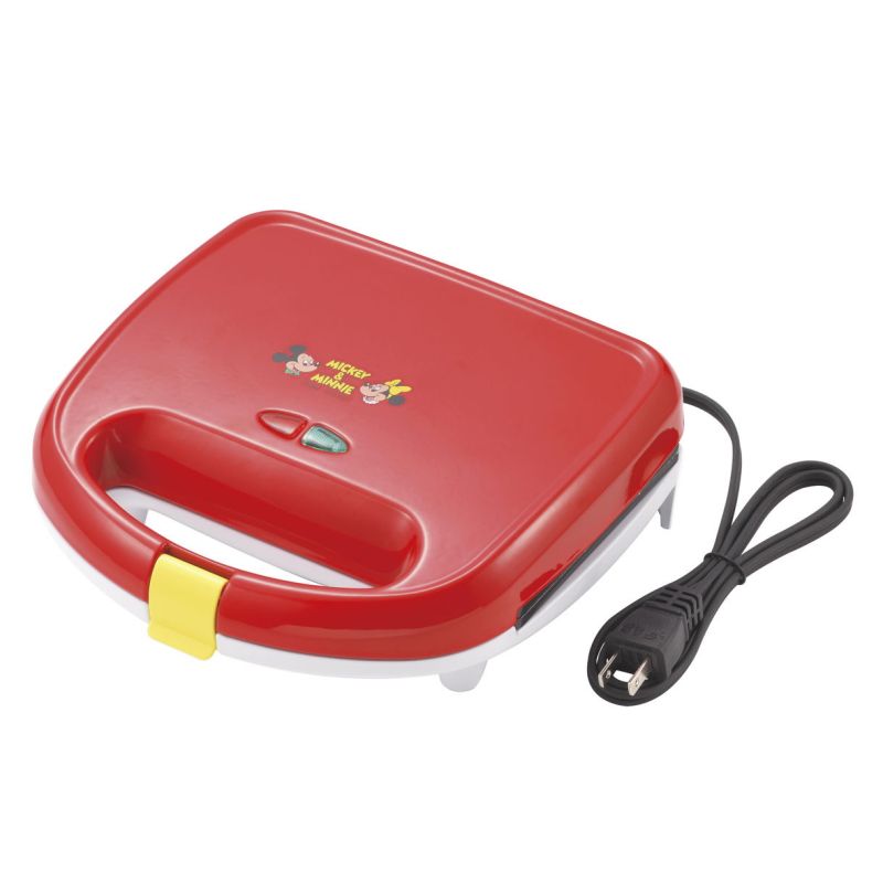 　ギフトサービスについてミッキー&amp;ミニーの焼き目がつく!■商品名:ホットサンドメーカー・W■メーカー品番:MM-218■商品内容:商品225×220×85mm・AC100V-520W、コードの長さ約1.4m■箱サイズ:箱240×23...