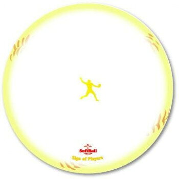 　ギフト対応について　楽天国際配送対象店舗 （海外配送）　Rakuten International Shipping&nbsp;e-サインパネル ソフトボール FD13-52そのまま立てられるスタンド内蔵のディスク型サインパネル!【e-サ...