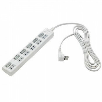 　ギフト対応について　楽天国際配送対象店舗 （海外配送）　Rakuten International Shipping&nbsp;ELPA LEDランプ スイッチ付きタップ WLS-LU62EB(W)視認性抜群!LEDランプ仕様独立スイッチ...