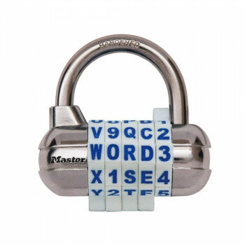 　ギフト対応について　楽天国際配送対象店舗 （海外配送）　Rakuten International Shipping&nbsp;5桁ワード可変式南京錠 1534JADWHTパスワードでより複雑なロックに!【5桁ワード可変式南京錠 1534...