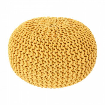 &nbsp;クッション ニットプフ イエロー 14218860051ナチュラルな雰囲気のアクセントになるクッション。【クッション ニットプフ イエロー 14218860051】 fk094igrjs モロッコで昔から、プフ(POUF)と呼ば...
