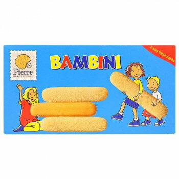 &nbsp;ピエールビスキュイットリー フィンガービスケット バンビーニ 100g 18セットシンプルな原料で作ったビスケット【ピエールビスキュイットリー フィンガービスケット バンビーニ 100g 18セット】 アレルギー表示卵、乳、小麦...