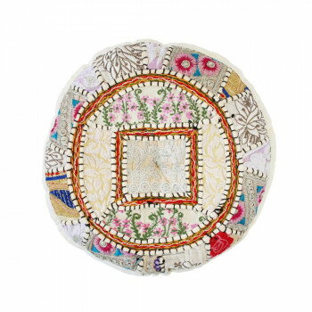 　ギフト対応について　楽天国際配送対象店舗 （海外配送）　Rakuten International Shipping&nbsp;カンバディアパッチチェアパッド ベージュ 13120883213お持ちの椅子に敷くだけでインテリアが豪華に!【...