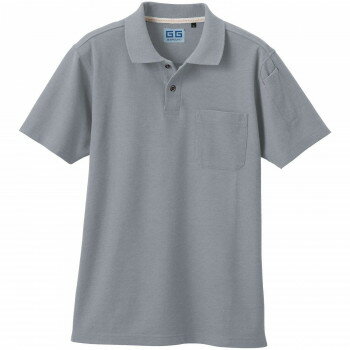 　ギフト対応について　楽天国際配送対象店舗 （海外配送）　Rakuten International Shipping&nbsp;桑和 50597 半袖ポロシャツ(胸ポケット付き) Lサイズ モクグレー(26) G.GROUNDおすすめ【桑...