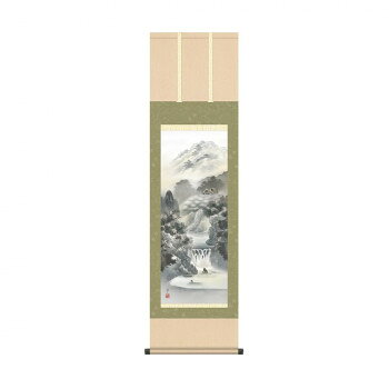 　ギフト対応について　楽天国際配送対象店舗 （海外配送）　Rakuten International Shipping&nbsp;掛軸 伊藤渓山幽山蒼流 44.5×164cm KZ2MB2-077床の間に日本の美・掛け軸を。【掛軸 伊藤渓山...