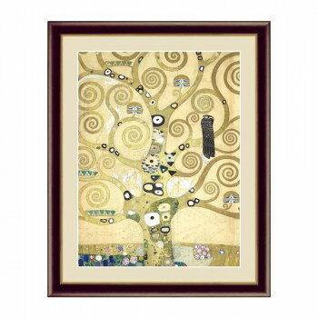 　ギフト対応について　楽天国際配送対象店舗 （海外配送）　Rakuten International Shipping&nbsp;GUSTAV KLIMT(グスタフ クリムト)F4号 生命の樹お部屋のインテリアにオススメです。【GUSTAV...