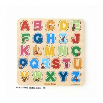 　ギフト対応について　楽天国際配送対象店舗 （海外配送）　Rakuten International Shipping&nbsp;おさるのジョージ 木製アルファベットパズル VG3おすすめ【おさるのジョージ 木製アルファベットパズル VG3...