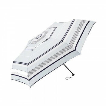 　ギフト対応について　楽天国際配送対象店舗 （海外配送）　Rakuten International Shipping&nbsp;ハンディールーフ(TM) 折 60cm 折りたたみ傘 マルチボーダー セージグレーおすすめ【ハンディールーフ(...