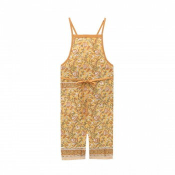 　ギフト対応について　楽天国際配送対象店舗 （海外配送）　Rakuten International Shipping&nbsp;エプロン カリーノブロックプリント サフランイエロー 11725900228華やかなボタニカル柄のエプロン【エ...