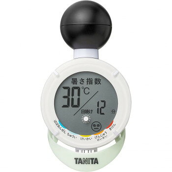 　ギフト対応について　楽天国際配送対象店舗 （海外配送）　Rakuten International Shipping&nbsp;TANITA タニタ 黒球式熱中アラーム ホワイト TC-210今いる場所の暑さをチェックする熱中アラーム【T...