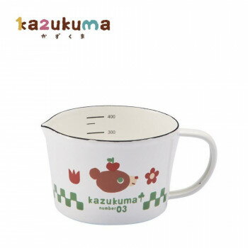 　ギフト対応について　楽天国際配送対象店舗 （海外配送）　Rakuten International Shipping&nbsp;豊琺瑯 かずくま・ホーローメジャーカップ・S KAZ-2407持ちやすいサイズのメジャーカップ【豊琺瑯 かずく...