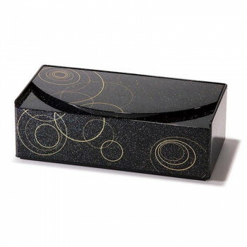 　ギフト対応について　楽天国際配送対象店舗 （海外配送）　Rakuten International Shipping&nbsp;ミラー付ティッシュBOX(ゴールドライン) 黒 2698おすすめ【ミラー付ティッシュBOX(ゴールドライン) ...