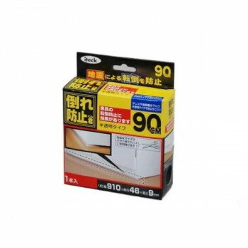 　ギフト対応について　楽天国際配送対象店舗 （海外配送）　Rakuten International Shipping&nbsp;光 KEQ9-90 倒れ防止君半透明タイプ 910×46×9mm 874993おすすめ【光 KEQ9-90 倒...