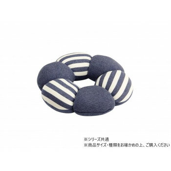 　ギフト対応について　楽天国際配送対象店舗 （海外配送）　Rakuten International Shipping&nbsp;エルマー 花円座クッション 40 ネイビー 1220880190415「座る」をもっと快適に【エルマー 花円座...