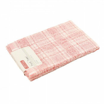 　ギフト対応について　楽天国際配送対象店舗 （海外配送）　Rakuten International Shipping&nbsp;コーマクロスチェックフェイスタオル2枚組 ピンク SI-23024-2PK細番手のコーマ糸を使用したフェイスタ...