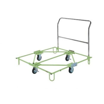 &nbsp;サカエ 樹脂パレット台車 取手付タイプ 1245×1105×912mm SC-110Tクイックターン方式でバツグンのこまわり【サカエ 樹脂パレット台車 取手付タイプ 1245×1105×912mm SC-110T】 fk094i...