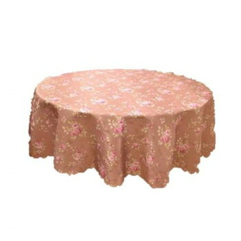 　ギフト対応について　楽天国際配送対象店舗 （海外配送）　Rakuten International Shipping&nbsp;ローズ柄テーブルクロス ベージュφ150cm QSI-2209BE/150RDおすすめ【ローズ柄テーブルクロス...