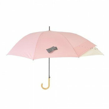 　ギフト対応について　楽天国際配送対象店舗 （海外配送）　Rakuten International Shipping&nbsp;三国 グラスファイバー骨 バックスライド傘 黒猫 ピンク S1913806後ろが伸びてリュックが濡れにくい雨傘...