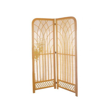 &nbsp;今枝商店 Romantic Rattan 籐スクリーン 2連(2パネル) ハイタイプ B316高さ170cmで間仕切り効果大【今枝商店 Romantic Rattan 籐スクリーン 2連(2パネル) ハイタイプ B316】 fk...