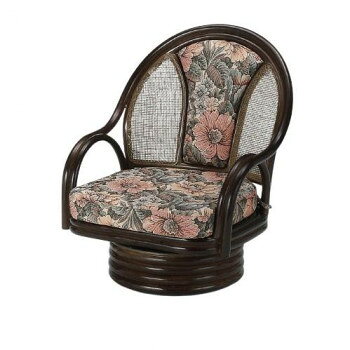 &nbsp;今枝商店 Romantic Rattan 籐ラウンドチェア 回転座椅子 ミドルタイプ S522B回転機能付【今枝商店 Romantic Rattan 籐ラウンドチェア 回転座椅子 ミドルタイプ S522B】 fk094igrjs...