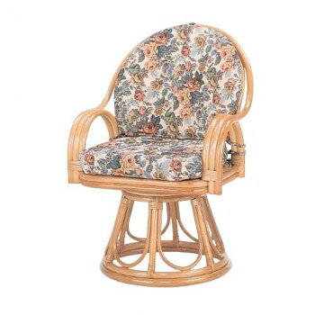 &nbsp;今枝商店 Romantic Rattan 籐回転座椅子 ハイタイプ S584360度回転機能付【今枝商店 Romantic Rattan 籐回転座椅子 ハイタイプ S584】 fk094igrjs クッションが取り外せて一年中使...