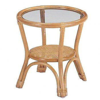 &nbsp;今枝商店 Romantic Rattan 籐テーブル T31天板は5mm強化ガラス使用【今枝商店 Romantic Rattan 籐テーブル T31】 fk094igrjs コンパクトだからお部屋のどこにでも置けるテーブルです。...