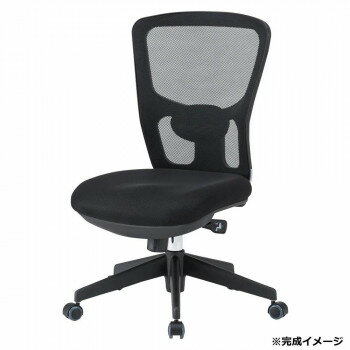 &nbsp;藤沢工業(TOKIO) オフィスチェア肘無 FCM-5 ブラックシンプルなオフィスチェア【藤沢工業(TOKIO) オフィスチェア肘無 FCM-5 ブラック】 fk094igrjs オフィスに似合うブラックカラーの背部に通気性の良...