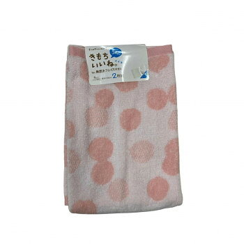 　ギフト対応について　楽天国際配送対象店舗 （海外配送）　Rakuten International Shipping&nbsp;林(HAYASHI) フェイスタオル ナチュラルドット 2枚組 ピンク FM473602ドット柄がデザインされ...