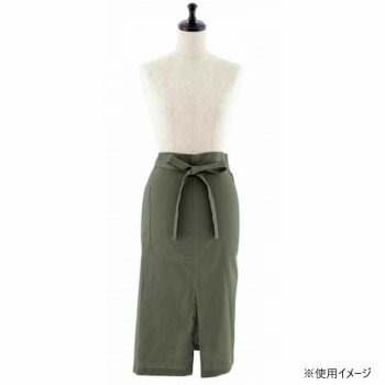 &nbsp;Reso Trading Leende ルピナス ギャルソンエプロン カーキ 720115ロング丈のおしゃれなギャルソンエプロン【Reso Trading Leende ルピナス ギャルソンエプロン カーキ 720115】 fk...
