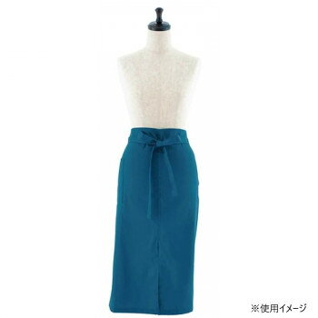 &nbsp;Reso Trading Leende ルピナス ギャルソンエプロン ブルー 720122ロング丈のおしゃれなギャルソンエプロン【Reso Trading Leende ルピナス ギャルソンエプロン ブルー 720122】 fk...