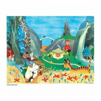 　ギフト対応について　楽天国際配送対象店舗 （海外配送）　Rakuten International Shipping&nbsp;MOOMIN ムーミン ポスター 50×40cm Carousel Party ATC040019おしゃれなデ...