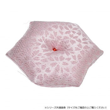 　ギフト対応について　楽天国際配送対象店舗 （海外配送）　Rakuten International Shipping&nbsp;恋(ここ) 六角布団 薄型タイプビーズ付 2.0寸 オーキッドピンク 59c720W100092ビーズ付の薄型...
