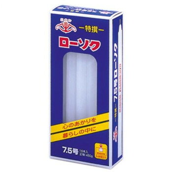 　ギフト対応について　楽天国際配送対象店舗 （海外配送）　Rakuten International Shipping&nbsp;ニホンローソク 日本錨 ローソク 7.5号 450gおすすめ【ニホンローソク 日本錨 ローソク 7.5号 45...