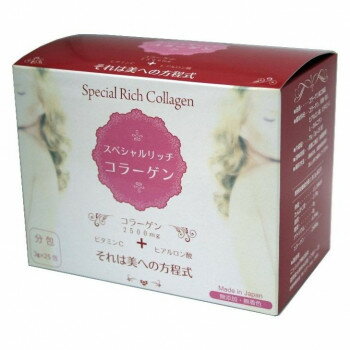 　ギフト対応について　楽天国際配送対象店舗 （海外配送）　Rakuten International Shipping&nbsp;ニッショク スペシャルリッチコラーゲン 3gx25p人気の素材「コラーゲン」【ニッショク スペシャルリッチコラ...