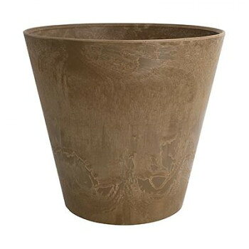 &nbsp;グリーンポット 植木鉢 アートストーン ラウンド ベージュ 27cm AS-110908 10個入独自の底面給水システムが水やりをコントロール【グリーンポット 植木鉢 アートストーン ラウンド ベージュ 27cm AS-1109...