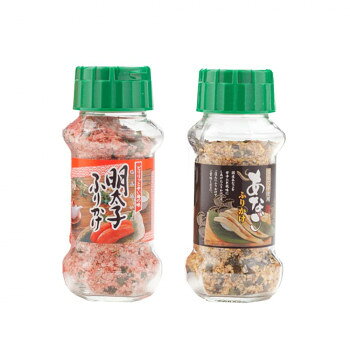 &nbsp;みなり 明太子ふりかけ 85g・あなごふりかけ 80g 各15個セット風味ゆたかなふりかけ【みなり 明太子ふりかけ 85g・あなごふりかけ 80g 各15個セット】 栄養成分栄養成分表(100g当たり)【明太子ふりかけ】熱量:3...